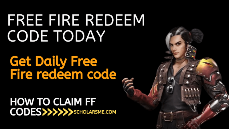 Free Fire Redeem Code Today 2024 Get Daily Garena Free Fire Redeem Code