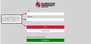 How to Apply De Montfort University 2024 (Fill Up Application Form)